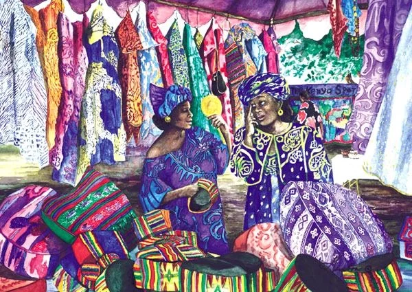 Kenya Spot by Gamboa | African American Art by Renowned Black Artists ...