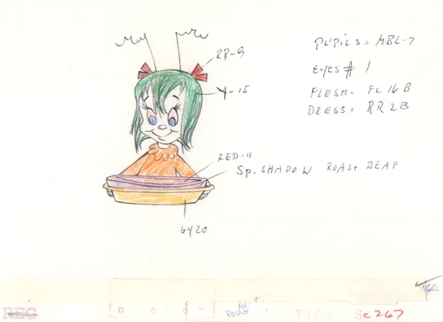 Cindy Lou (green Hair) With Plate by Chuck Jones | Official Looney ...