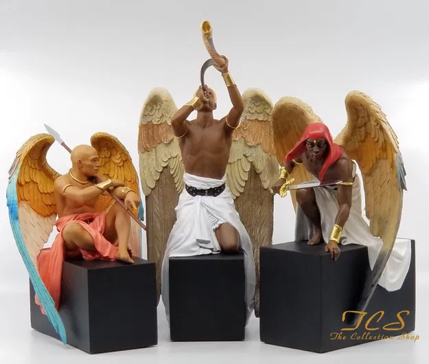 Warring Angels Set by Thomas Blackshear | African American Art by ...